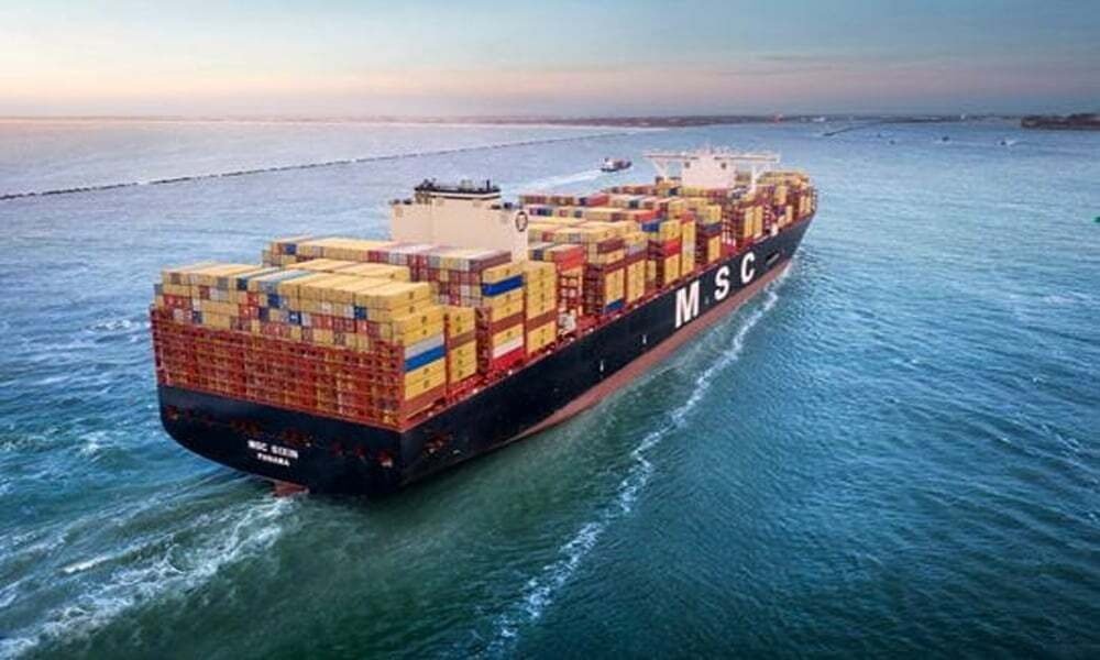Cargo ship unloads its containers: Direct Pak-BD route marks rebuilding ...